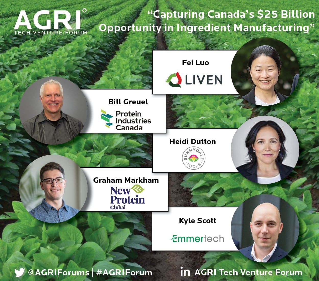 AGRI Tech Venture Forum 2025 | May 7–8 | Toronto, ON